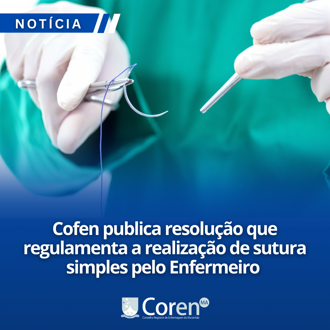 Cofen publica resolução que regulamenta a realização de sutura simples ... Cofen publica resolução que regulamenta a realização de sutura simples ...